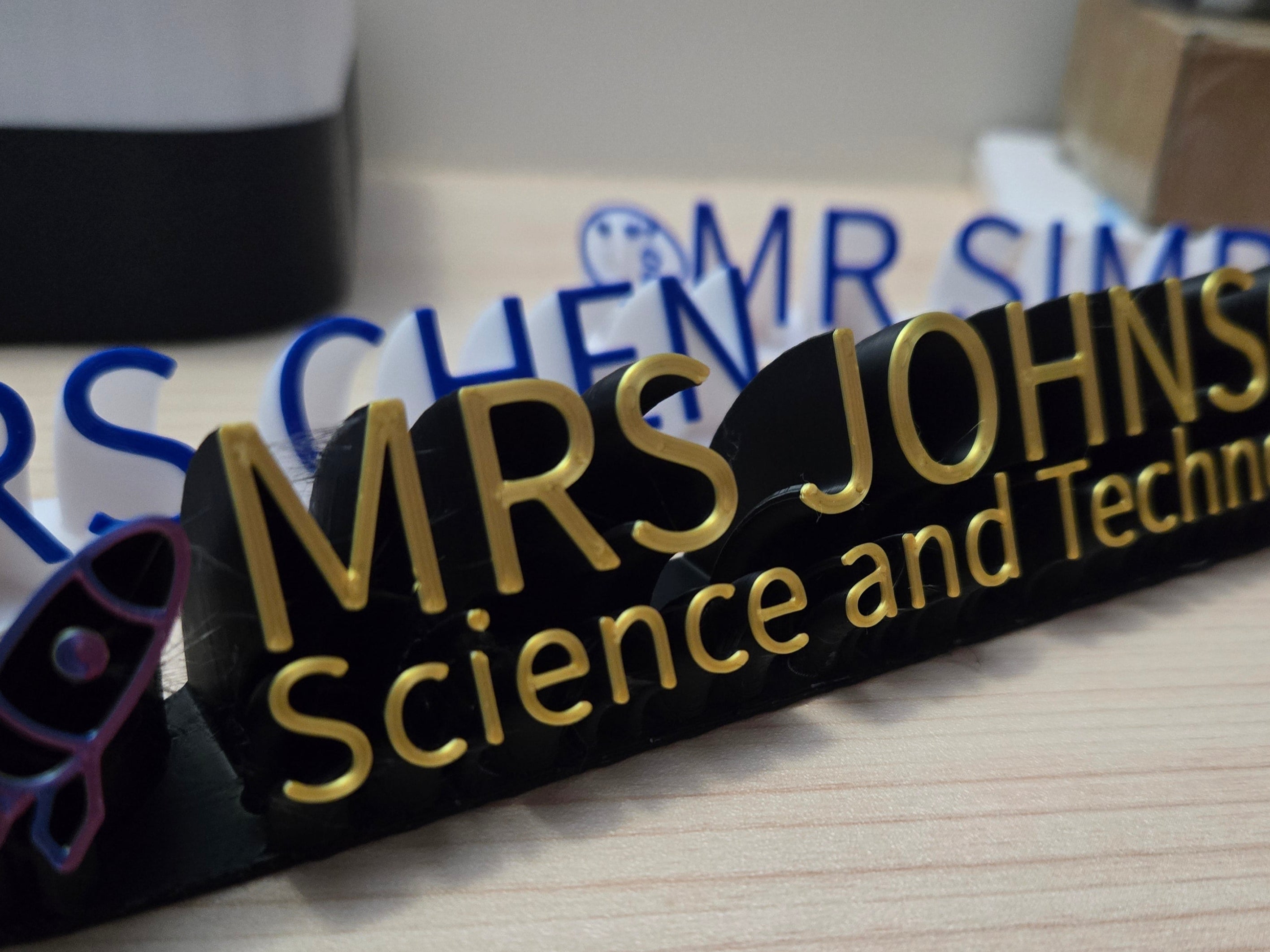 Student to Teacher – 3D Advanced Handcrafted Designs